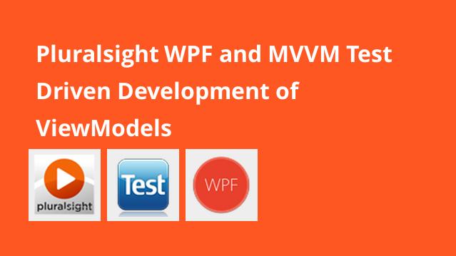 Pluralsight WPF and MVVM Test Driven Development of ViewModels