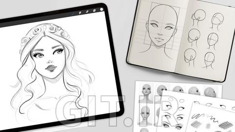 Create an Authentic Procreate Mixed Media Art Journal Page