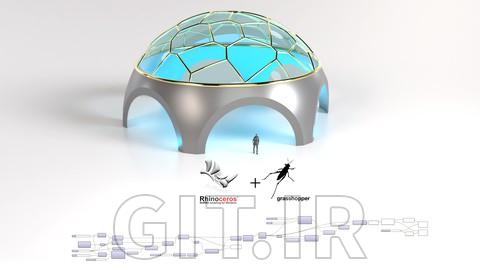 Udemy Grasshopper Rhino 3D Roof Truss System Parametric Design