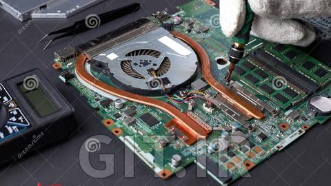 Short Circuit Repairs in Laptop Motherboards