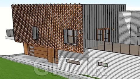 3D Architectural Floor Plan Rendering With Sketchup Lumion