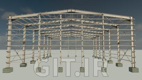 Udemy Revit 2022: Steel Structure "Warehouse" Erection Drawings